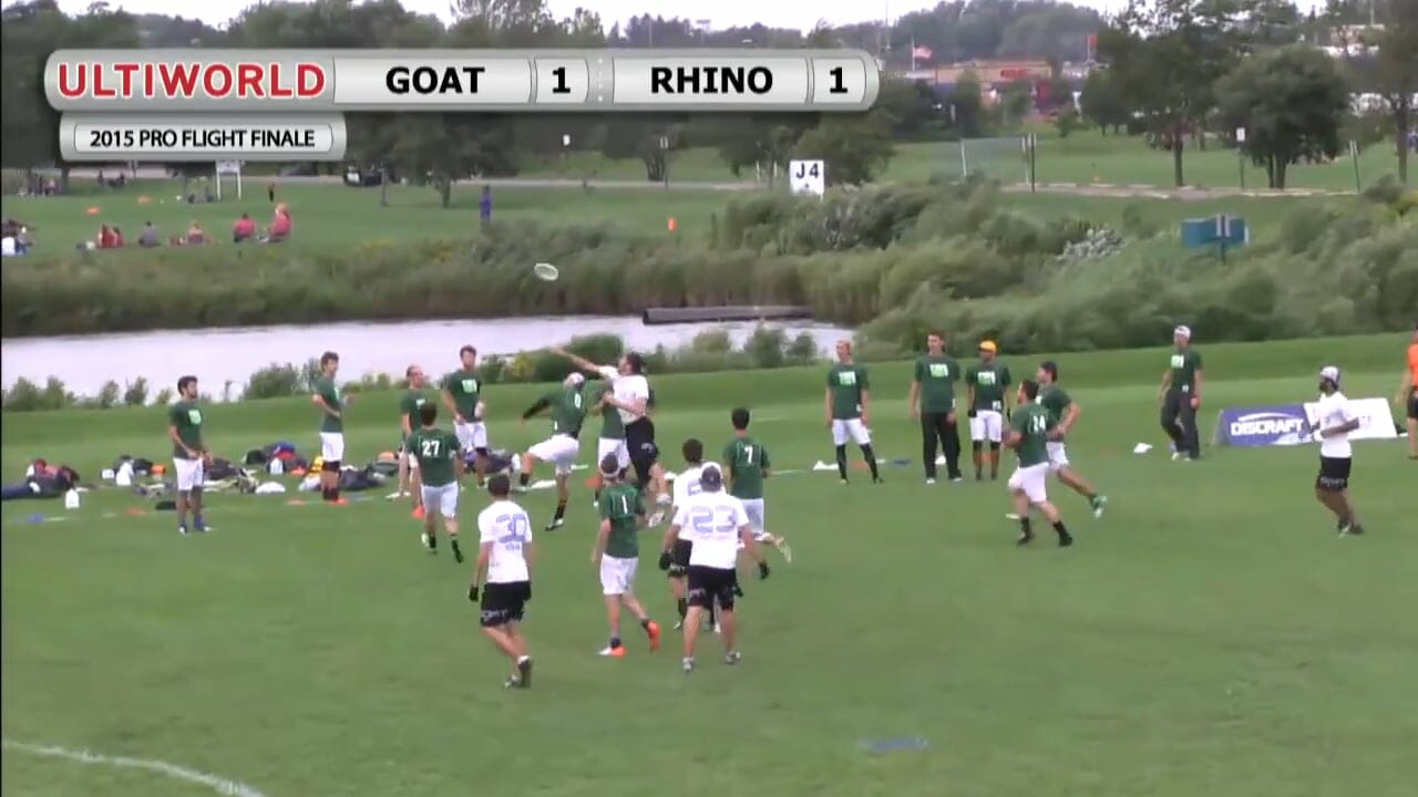 GOAT vs. Rhino (Men's Pool Play) - 2015 Pro Flight Finale (Men's ...