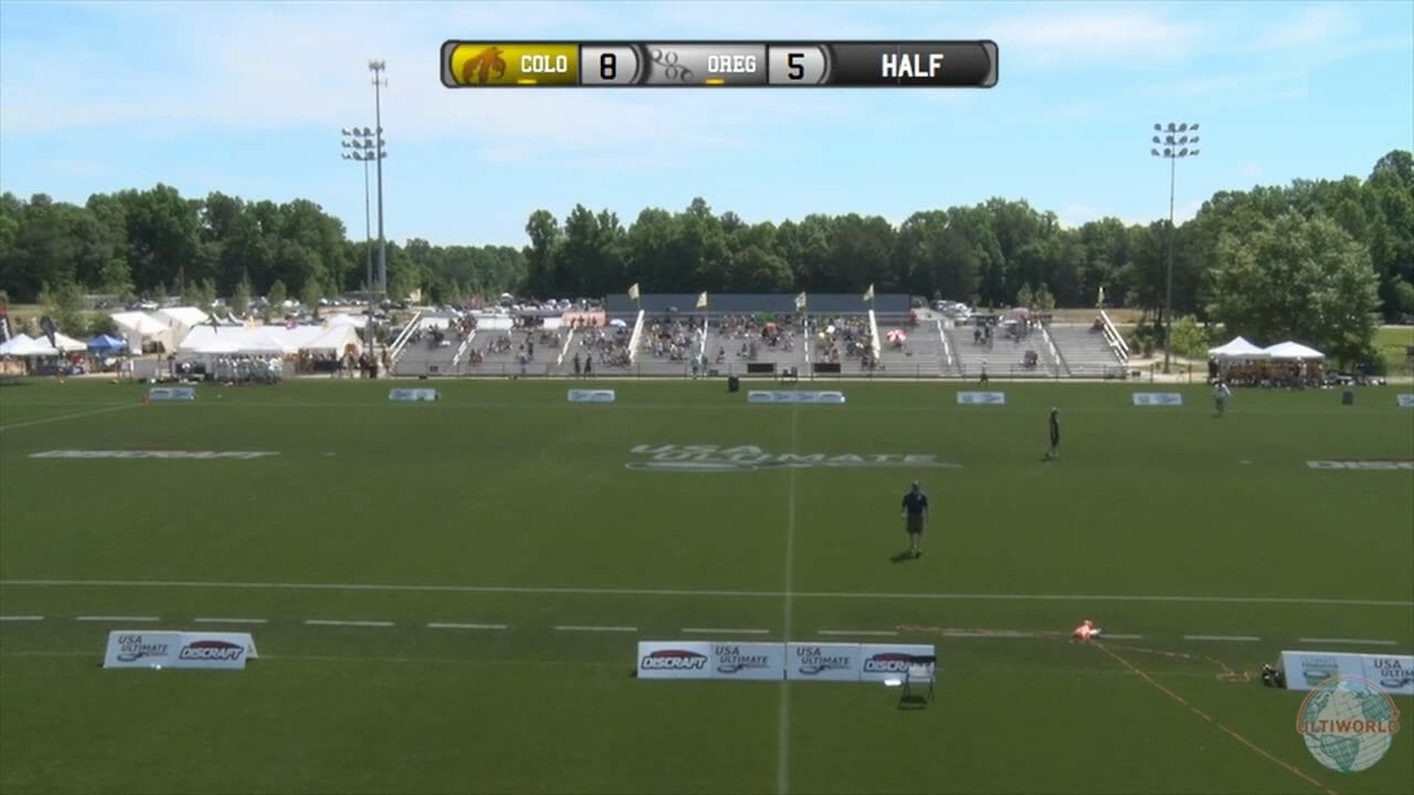 Oregon vs. Colorado (Men's Pool Play) - 2016 D-I College Championships ...