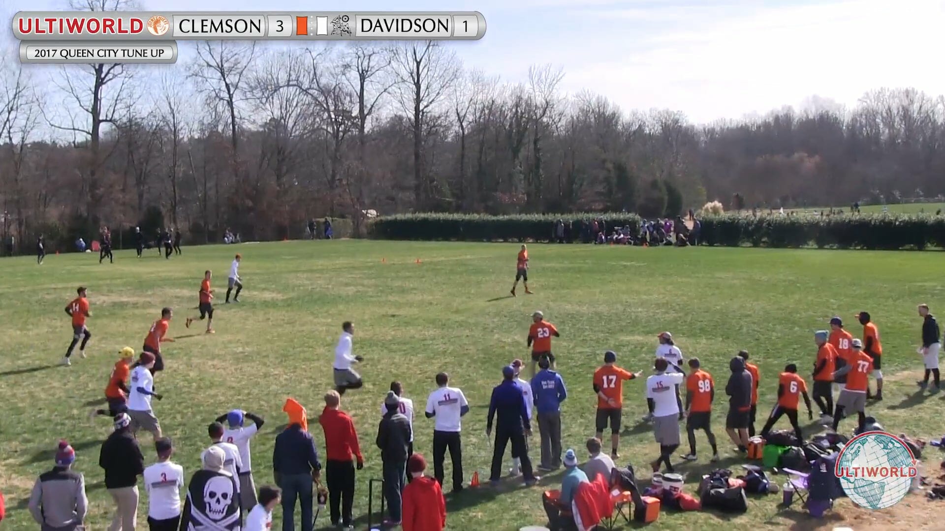 Clemson vs. Davidson (Men's Pool Play) - 2017 Queen City Tune Up ...