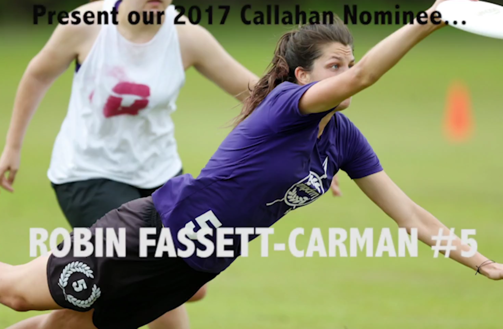 Colorado College's Robin Fassett-Carman For Callahan - Livewire - Ultiworld