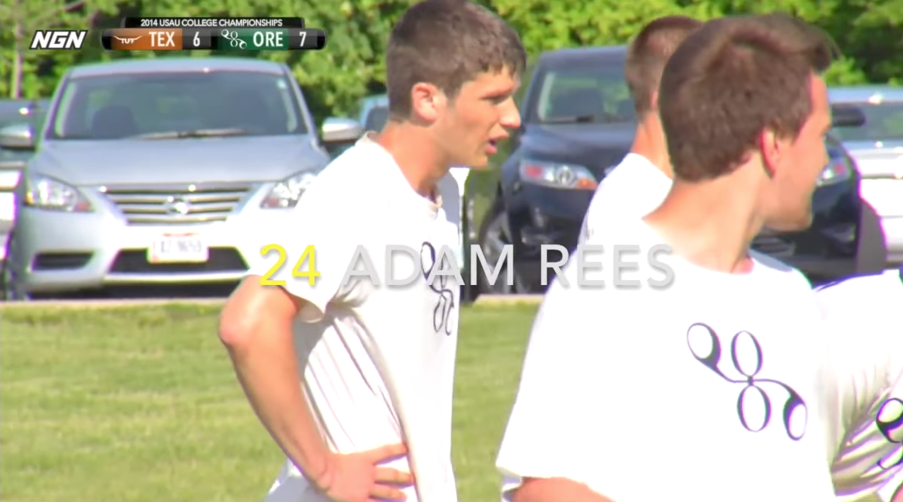 Oregon's Adam Rees For Callahan - Livewire - Ultiworld