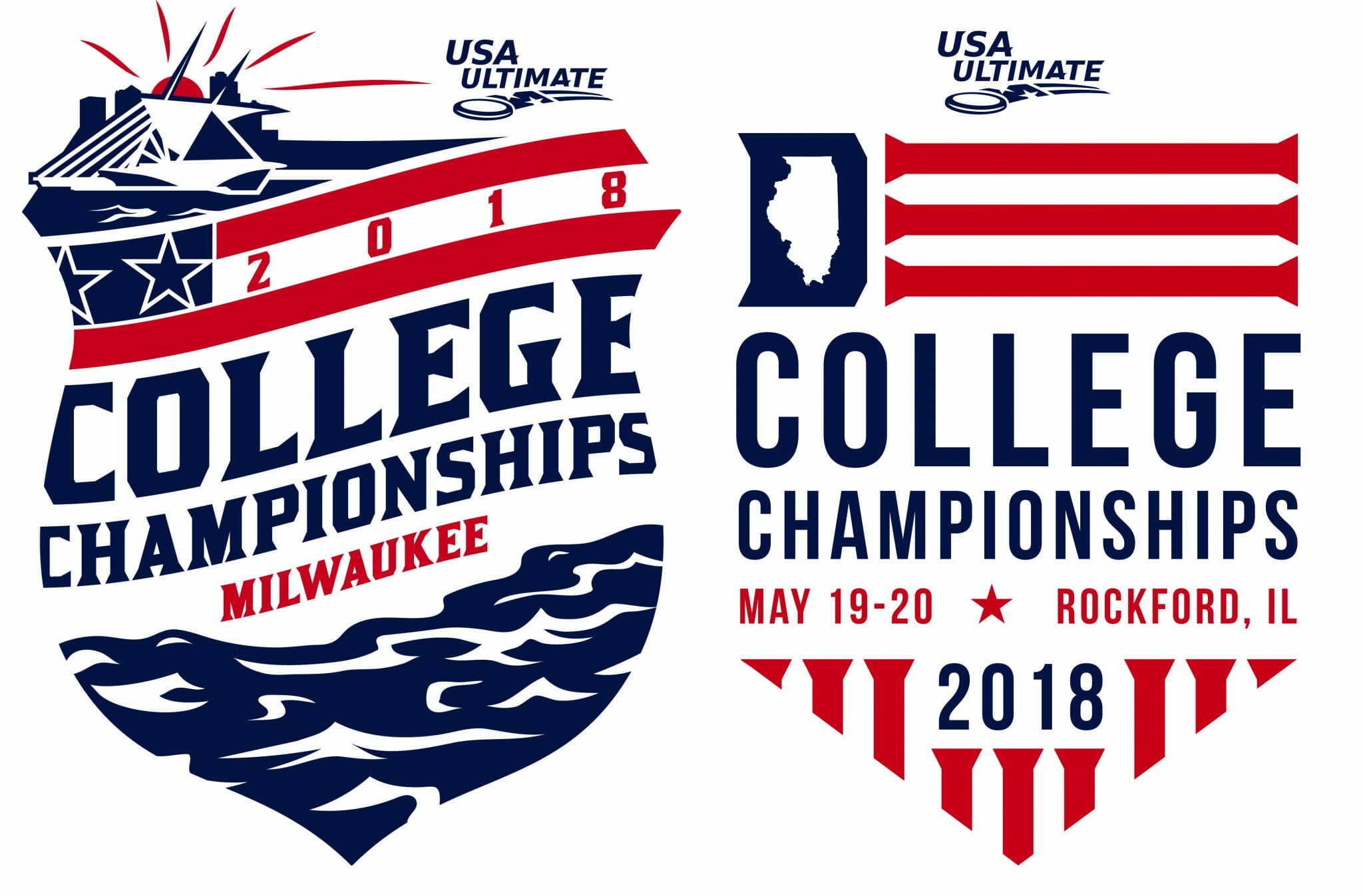 Here Are The 2018 College Championships Logos - Livewire - Ultiworld