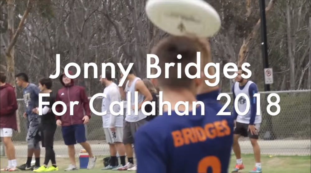 Arizona State's Jonny Bridges For Callahan - Livewire - Ultiworld