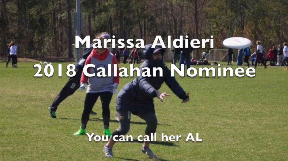 Connecticut's Marissa Aldieri For Callahan - Livewire - Ultiworld