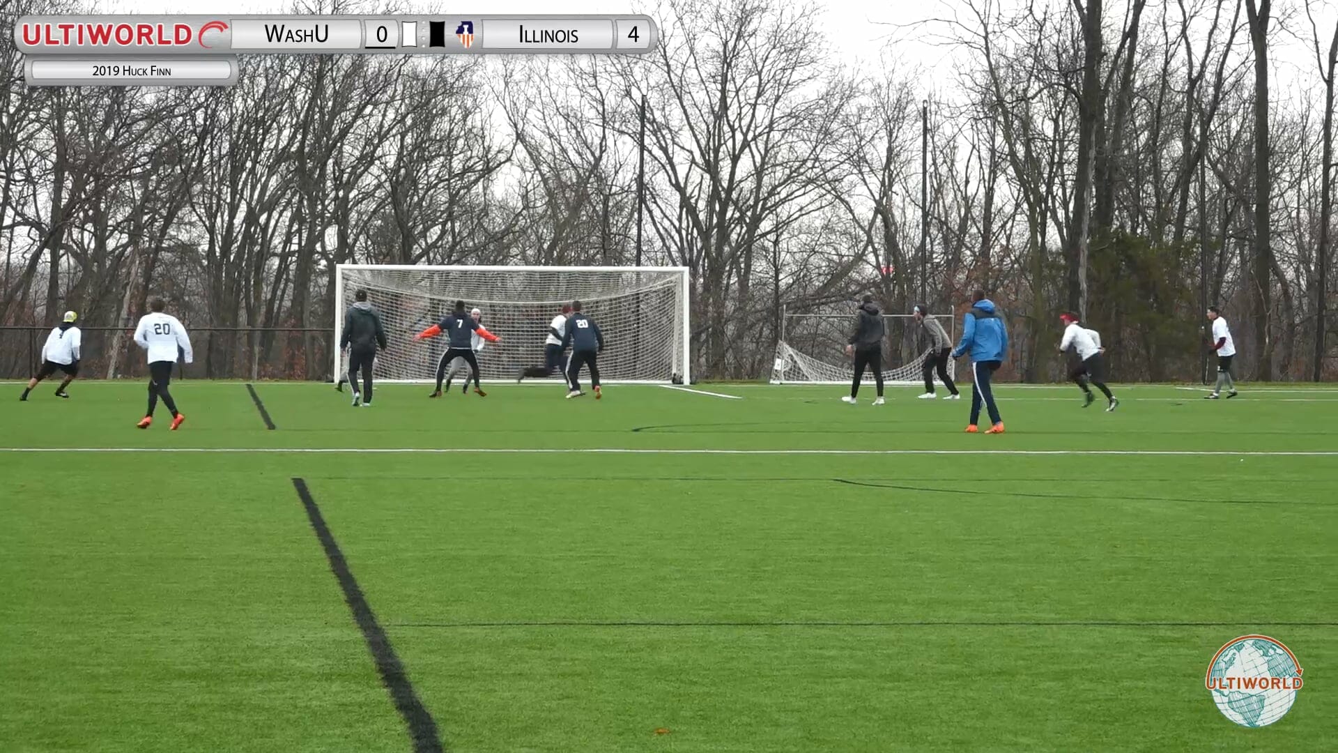 Washington University vs. Illinois (Men's Pool Play) - 2019 Huck Finn ...