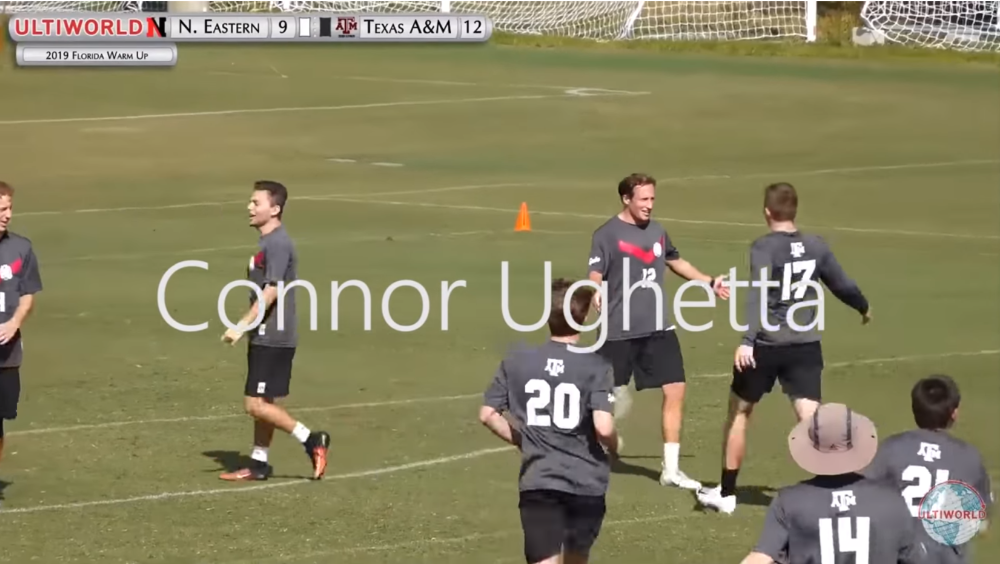 Texas A&M's Connor Ughetta for Callahan 2019 - Livewire - Ultiworld