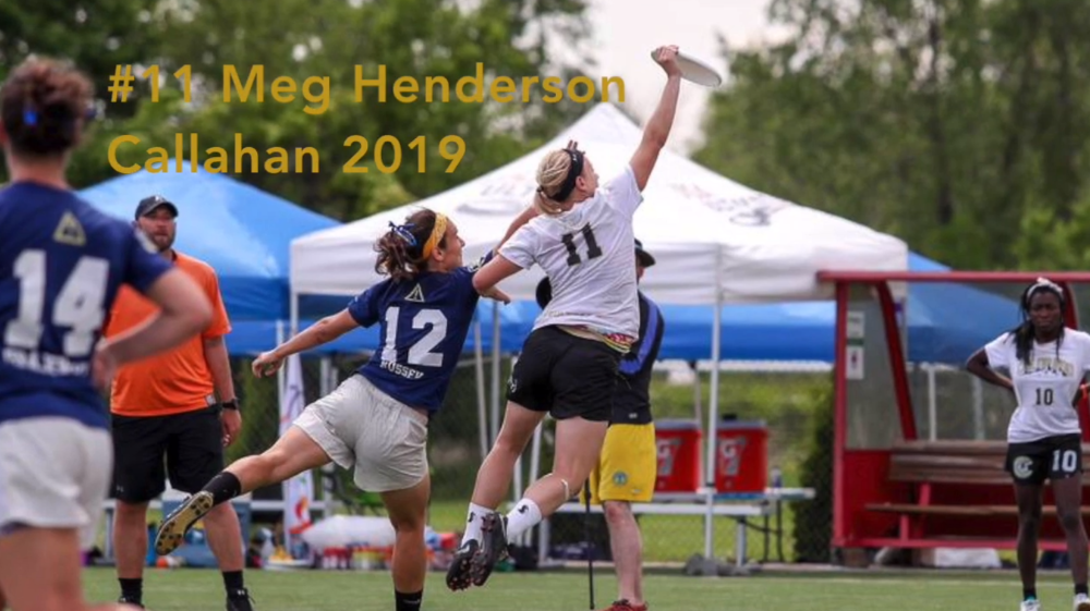 Colorado's Megan Henderson for Callahan 2019 - Livewire - Ultiworld