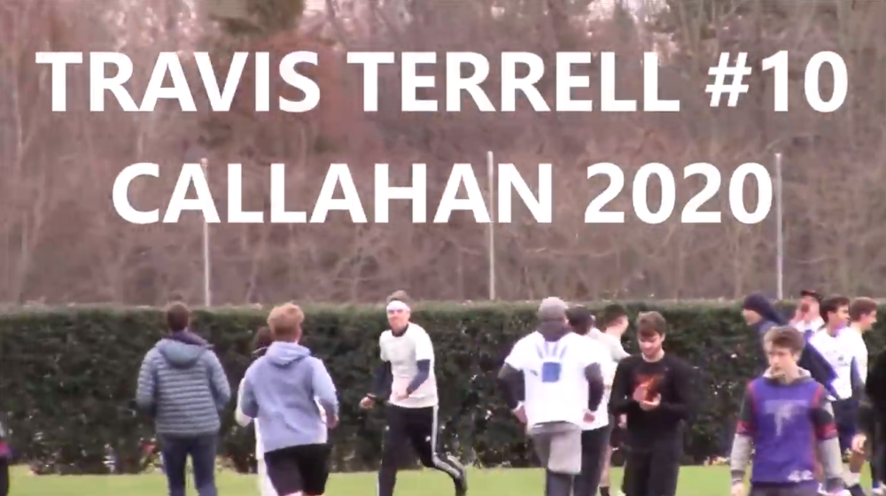 Penn State's Travis Terrell for Callahan 2020 - Livewire - Ultiworld
