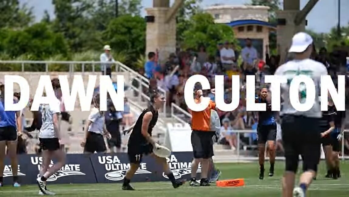 North Carolina's Dawn Culton for Callahan 2022 - Livewire - Ultiworld