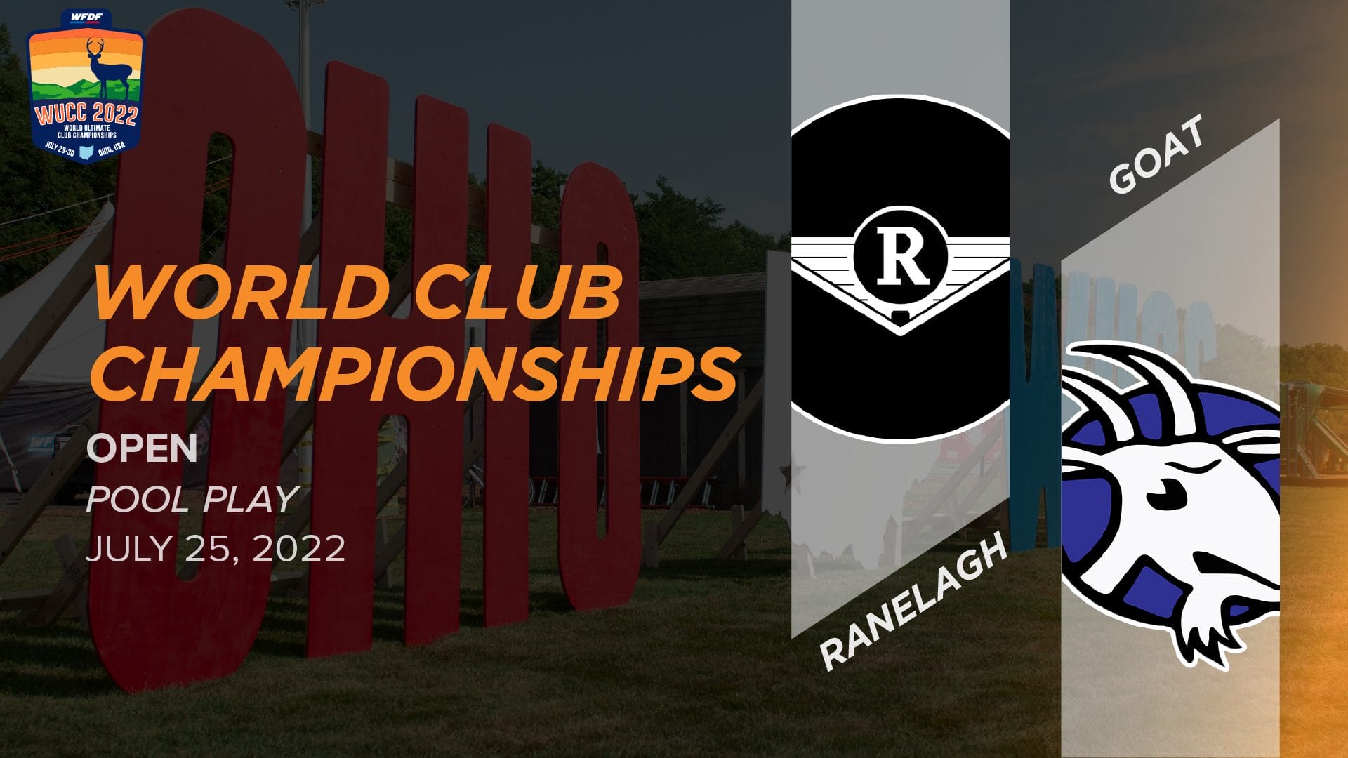 Ranelagh (IRL) vs. GOAT (CAN) [Open Pool Play] - 2022 World Ultimate ...