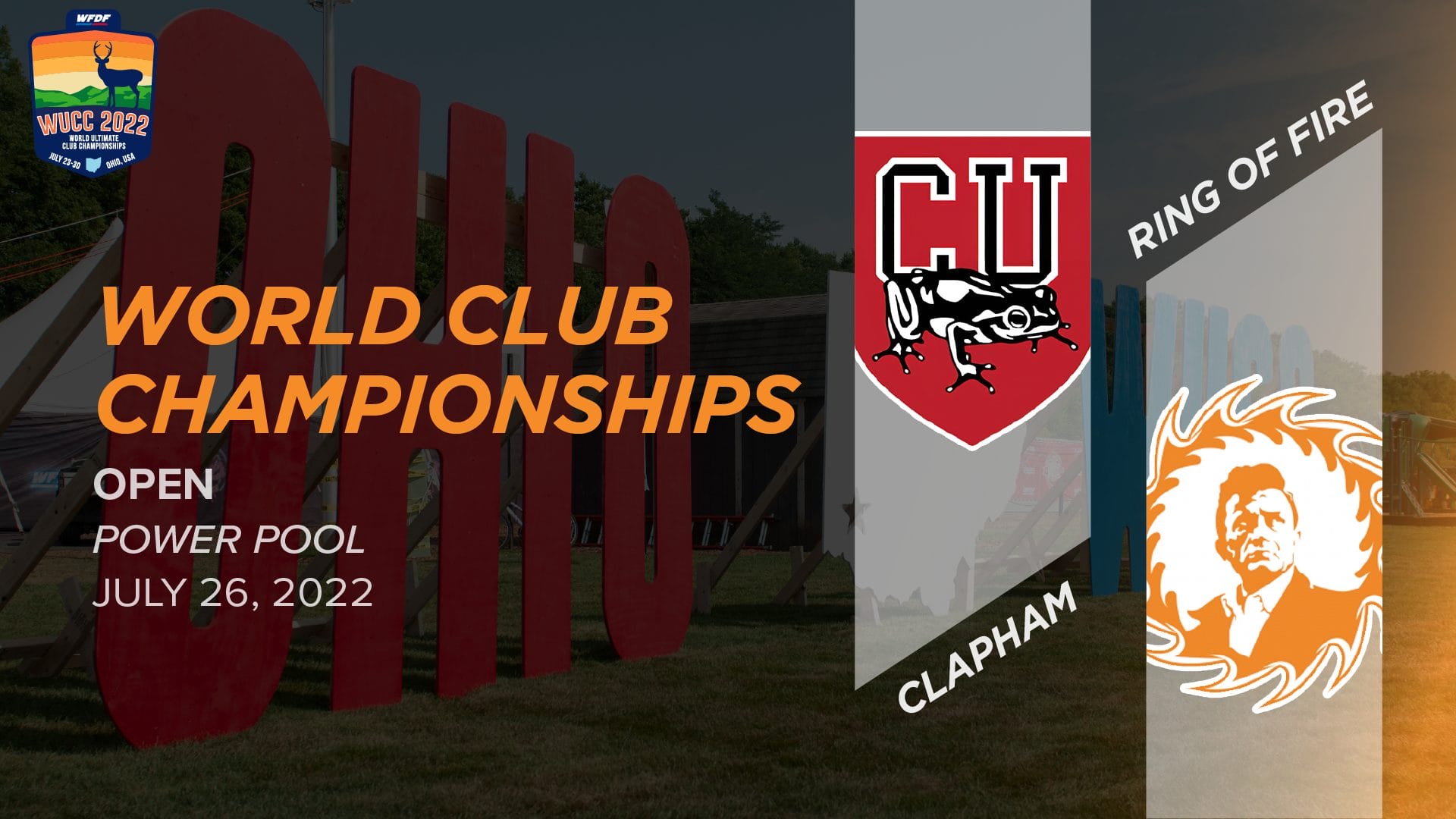 Clapham Ultimate (GBR) vs. Ring of Fire (USA) [Open Power Pool] - 2022 ...