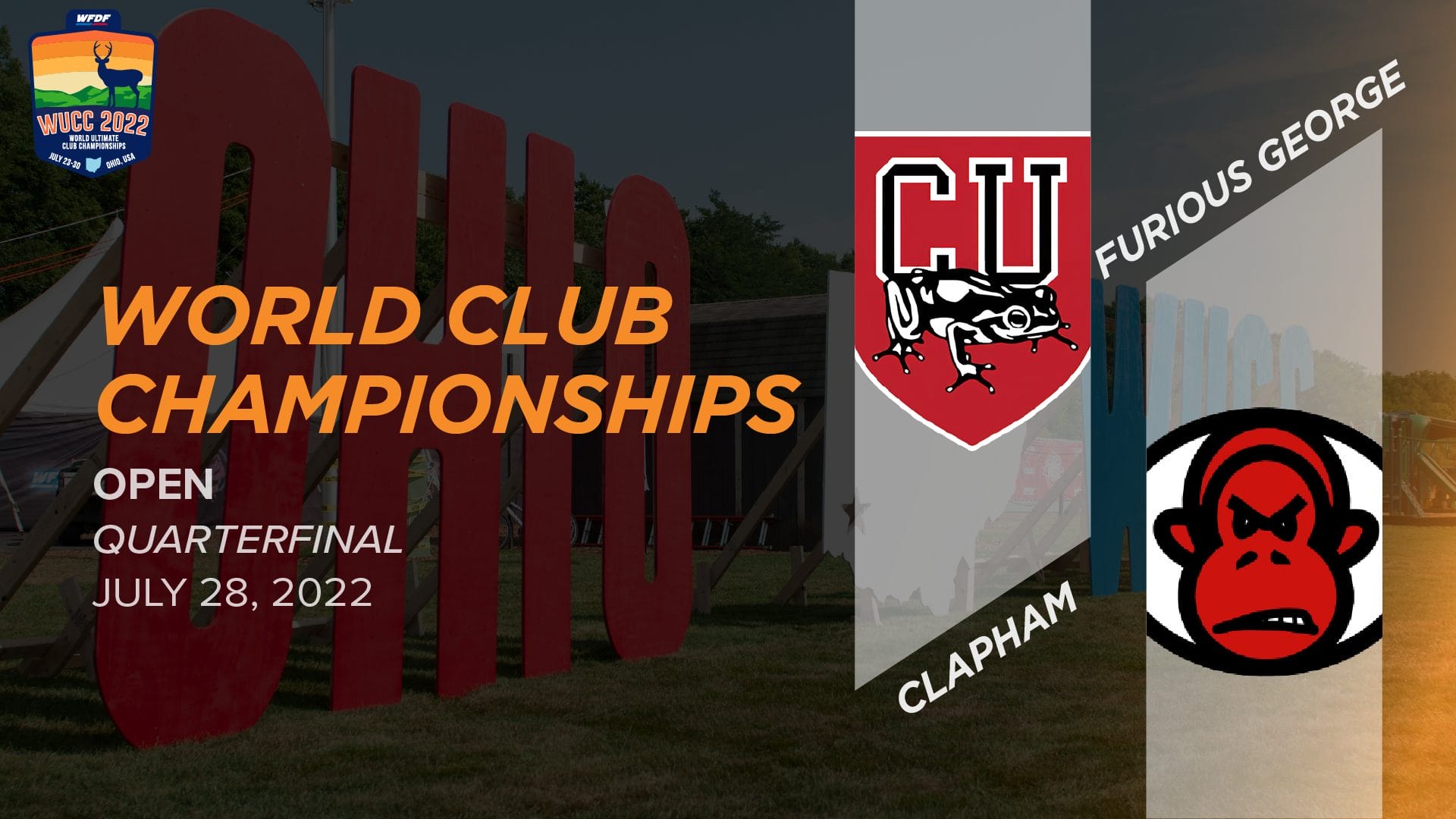 Clapham (GBR) vs. Furious George (CAN) [Open Quarterfinal] - 2022 World ...