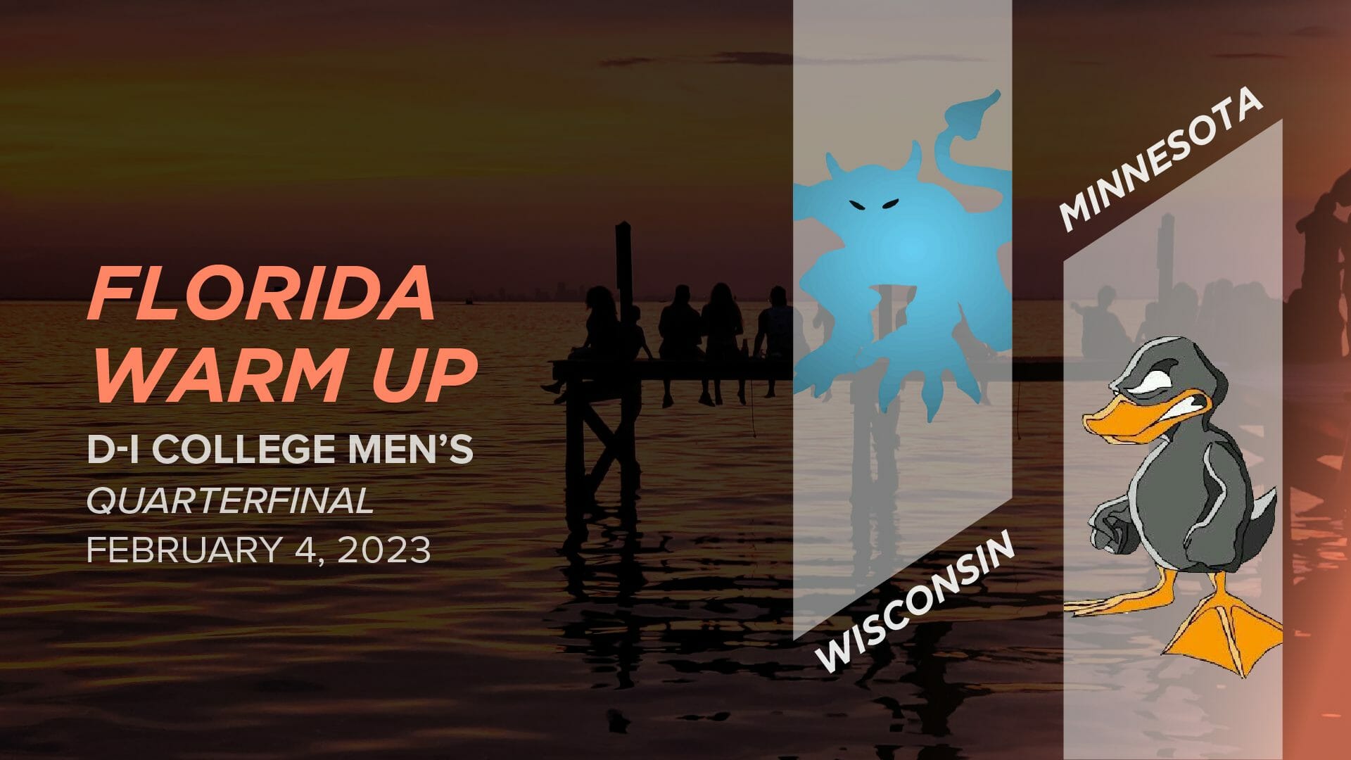 Wisconsin vs. Minnesota (Men's Quarterfinal) - 2023 Florida Warm Up (D ...