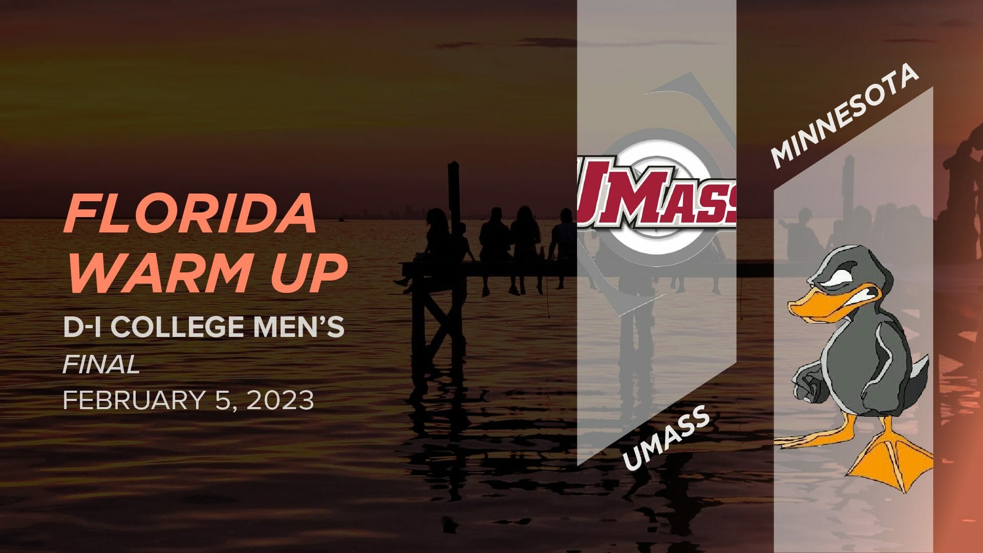 Massachusetts vs. Minnesota (Men's Final) - 2023 Florida Warm Up (D-I ...