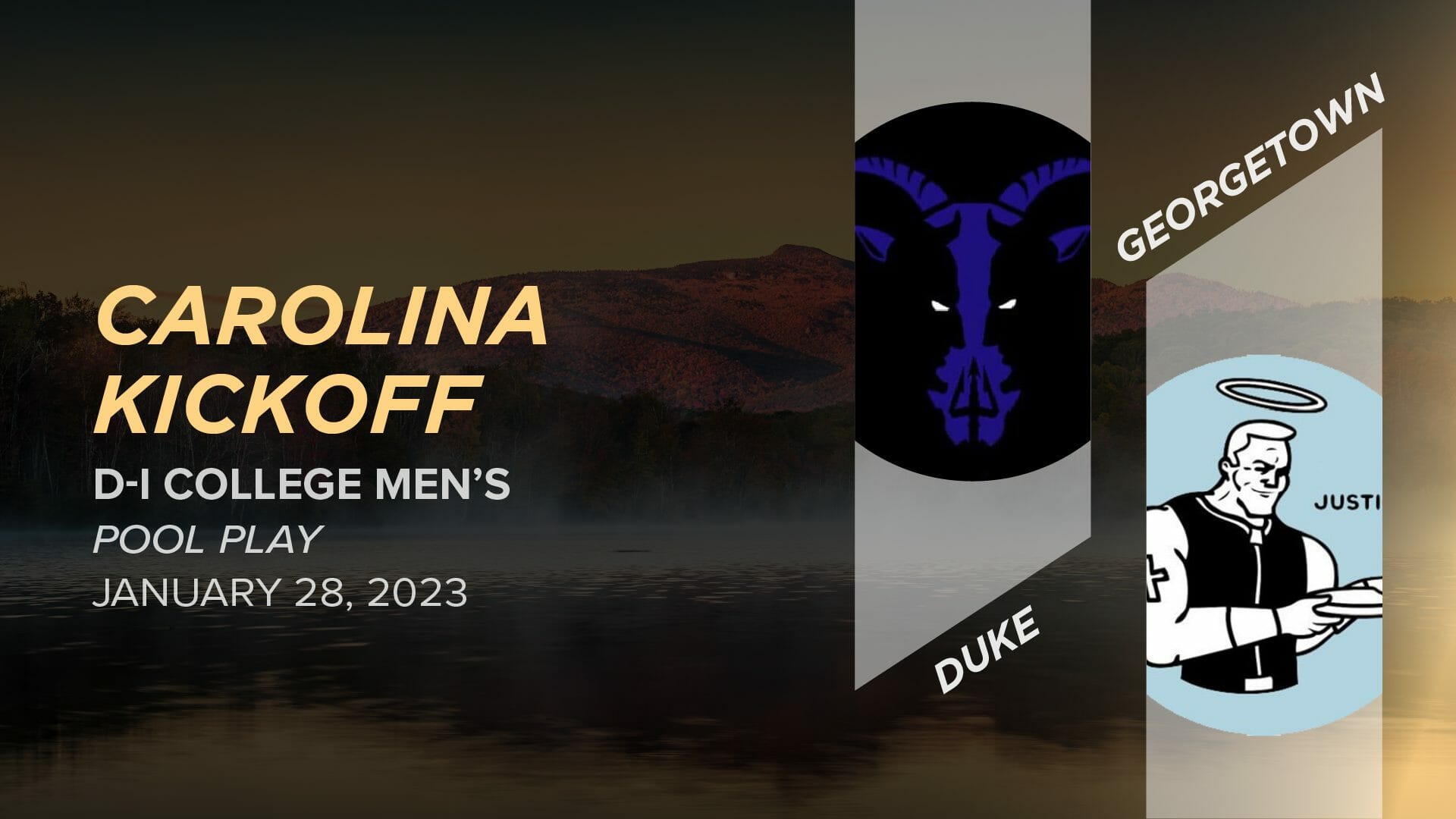 Duke vs. Georgetown (Men's Pool Play) - 2023 Carolina Kickoff – Men’s ...