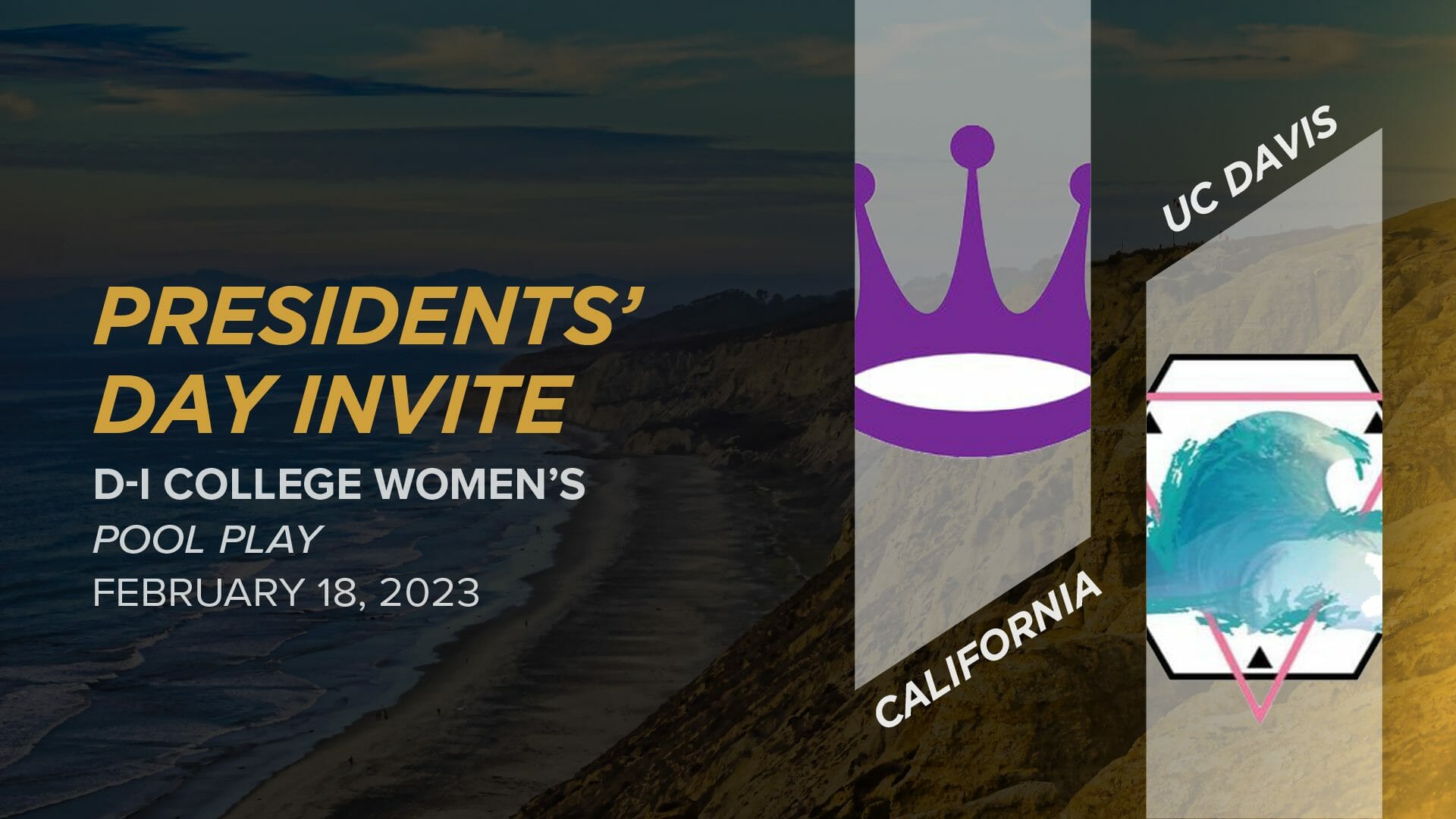 Cal vs. UC Davis (Women's Pool Play) - 2023 Presidents’ Day Invite (D-I ...