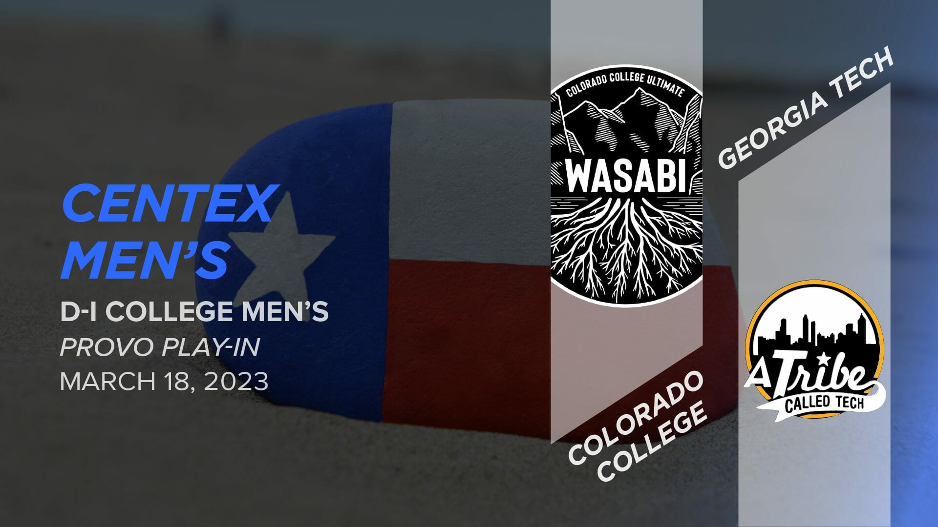 Colorado College vs. Georgia Tech (Men's Provo Play-In) - 2023 Centex ...