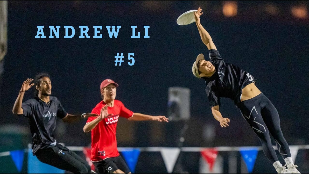 North Carolina's Andrew Li for Callahan 2023 - Livewire - Ultiworld
