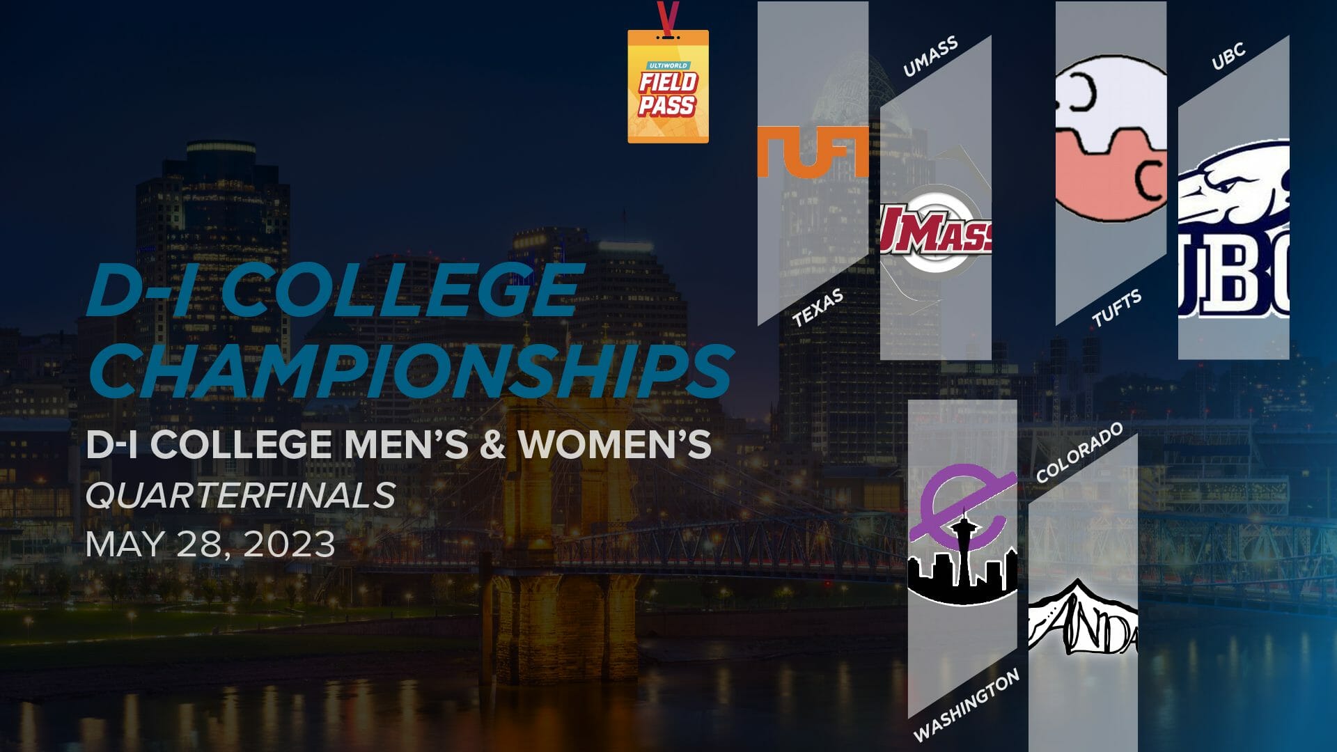 Field Pass: Quarterfinals Round 2 - 2023 D-I College Championships ...