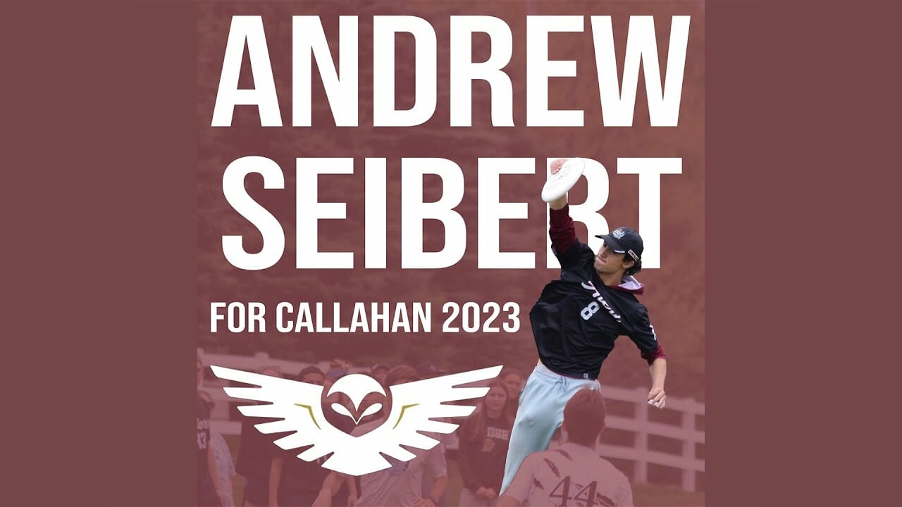 Temple's Andrew Seibert for Callahan 2023 - Livewire - Ultiworld