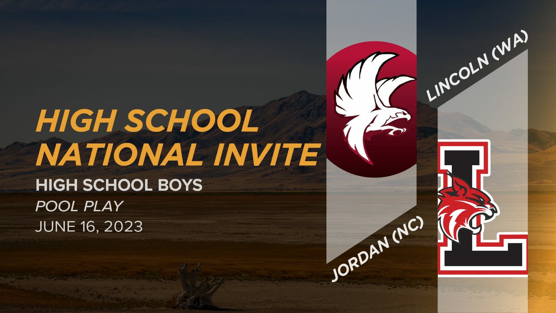 Jordan vs. Lincoln (Boys Pool Play) - 2023 High School National Invite ...