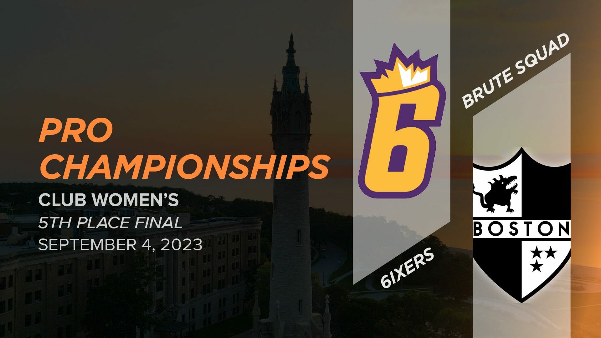 [Bonus] 6ixers vs. Brute Squad (Women's 5th Place Final) - 2023 Pro ...