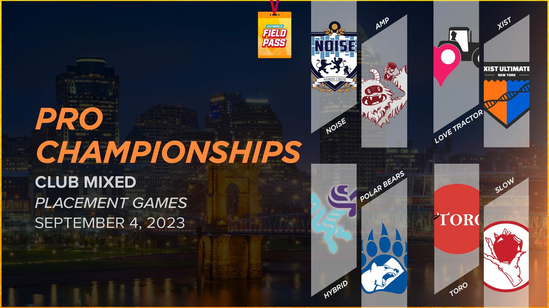 Field Pass: Mixed Placement Games - 2023 Pro Championships (Mixed ...