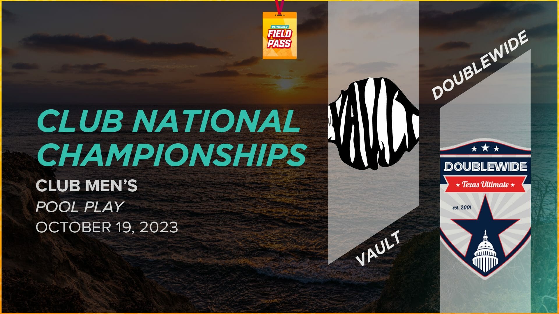 [Bonus] Vault vs. Doublewide (Men's Pool Play) - 2023 Club National ...
