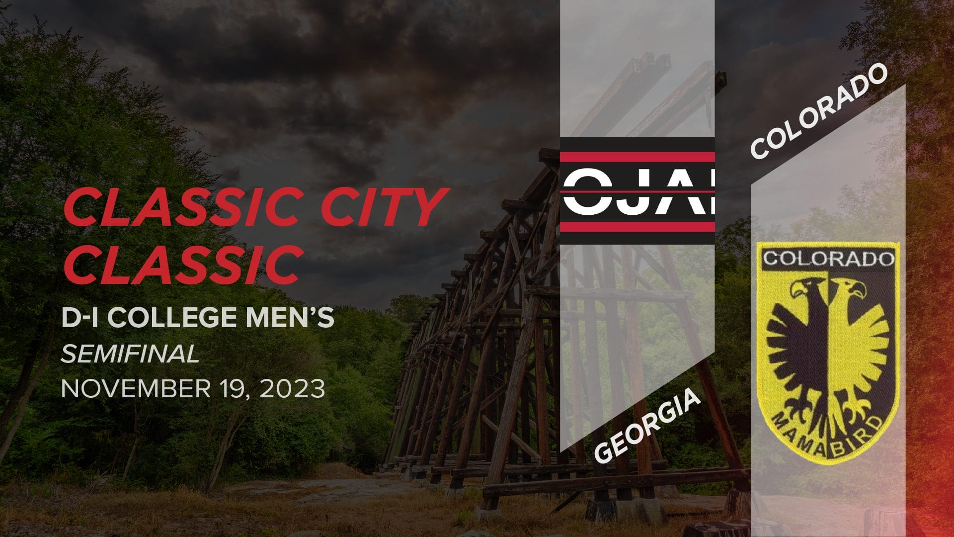 Georgia vs. Colorado (Men's Semifinal) - 2023 Classic City Classic (D-I ...