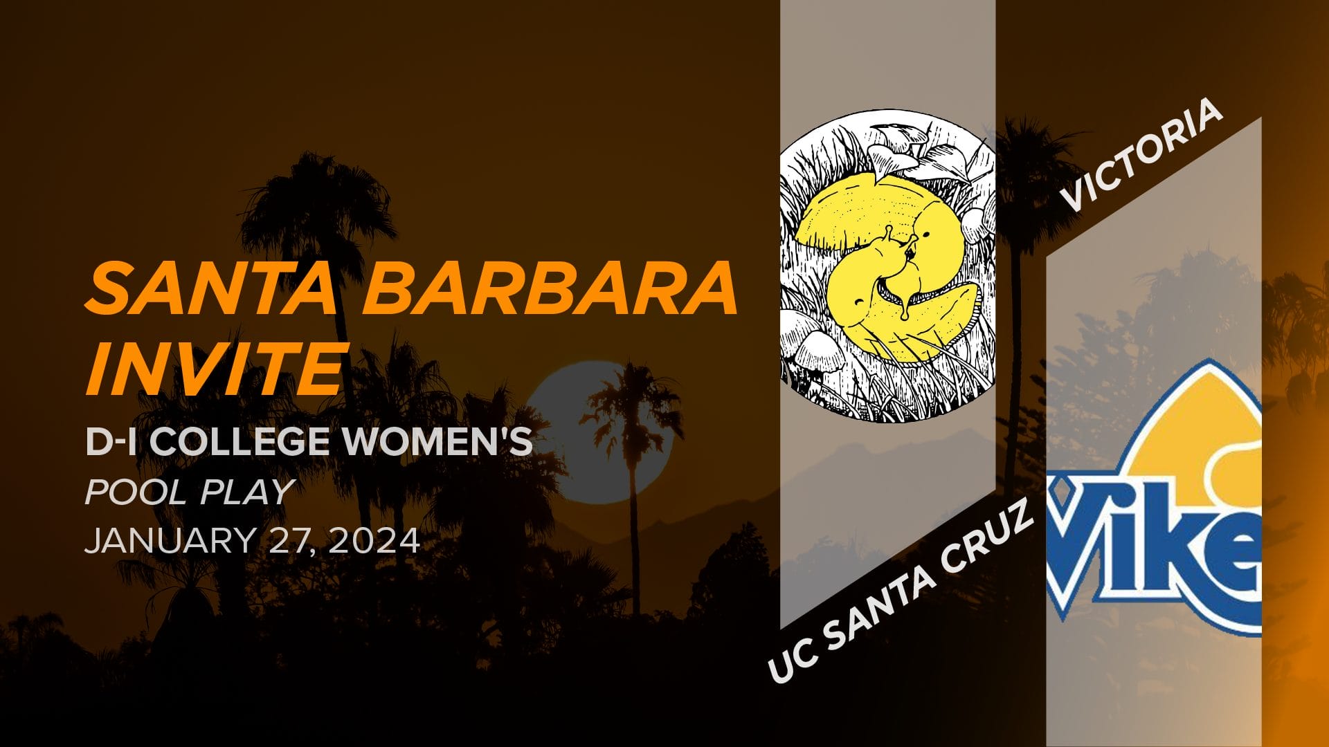 UC Santa Cruz vs. Victoria (Women's Pool Play) - 2024 Santa Barbara ...