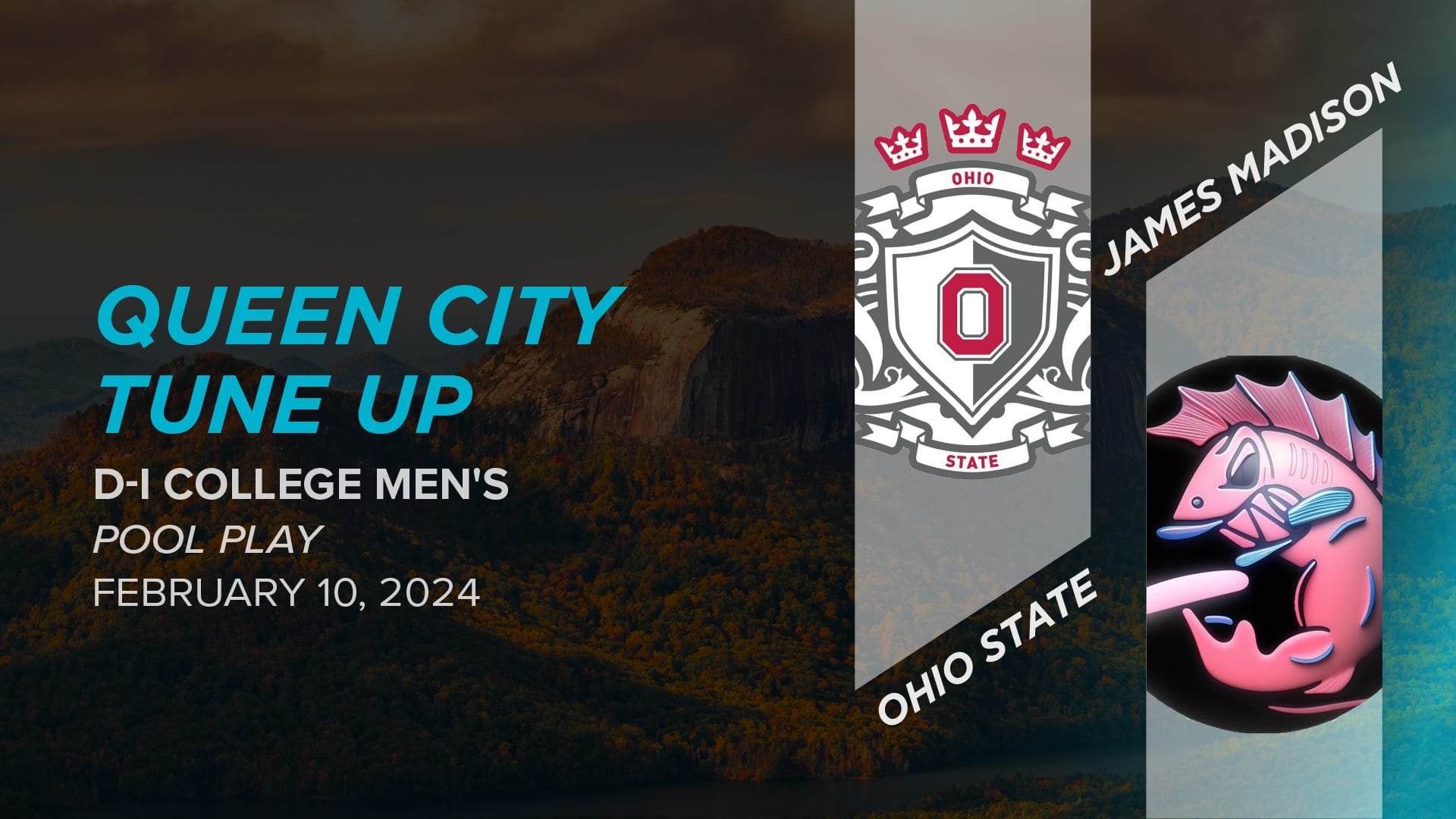Ohio State vs. James Madison (Men's Pool Play) - 2024 Queen City Tune Up (D-I Men's) - Ultiworld