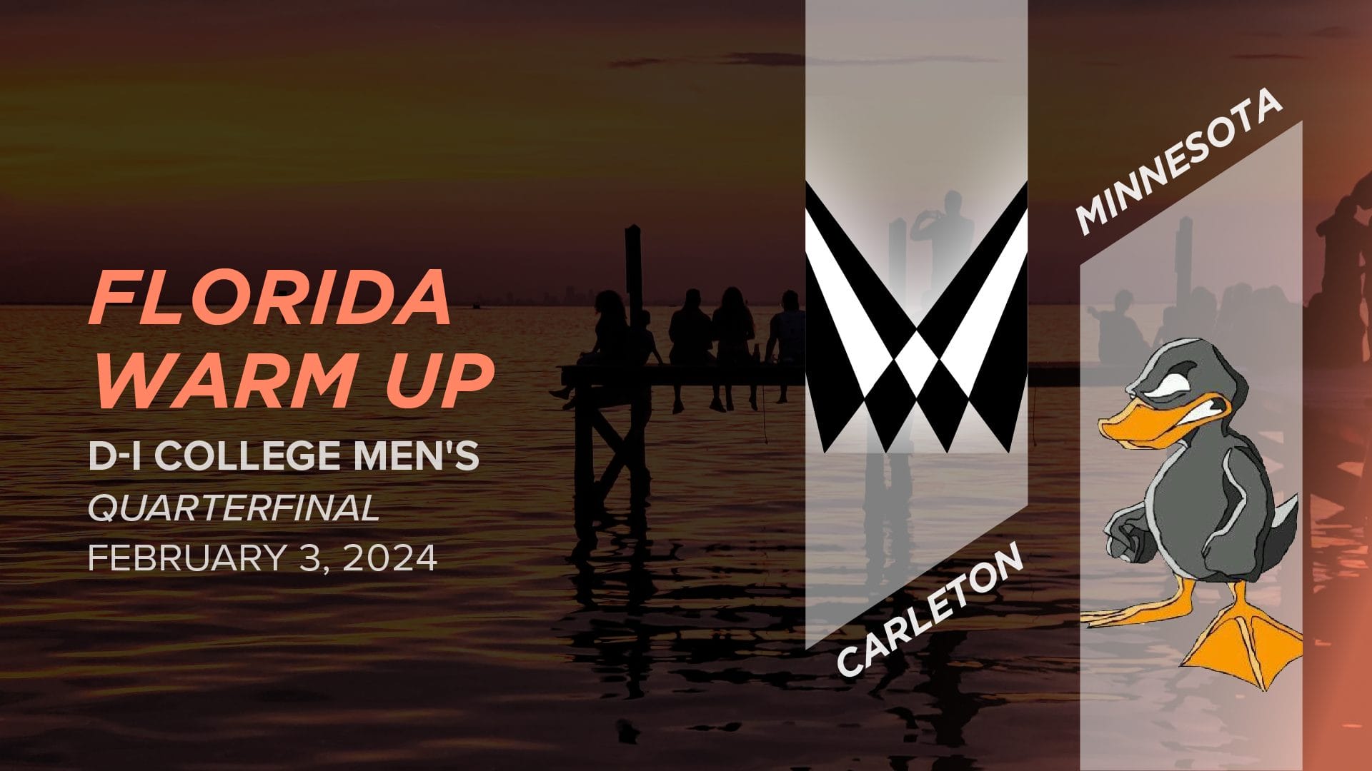 Carleton vs. Minnesota (Men's Quarterfinal) - 2024 Florida Warm Up (D-I ...