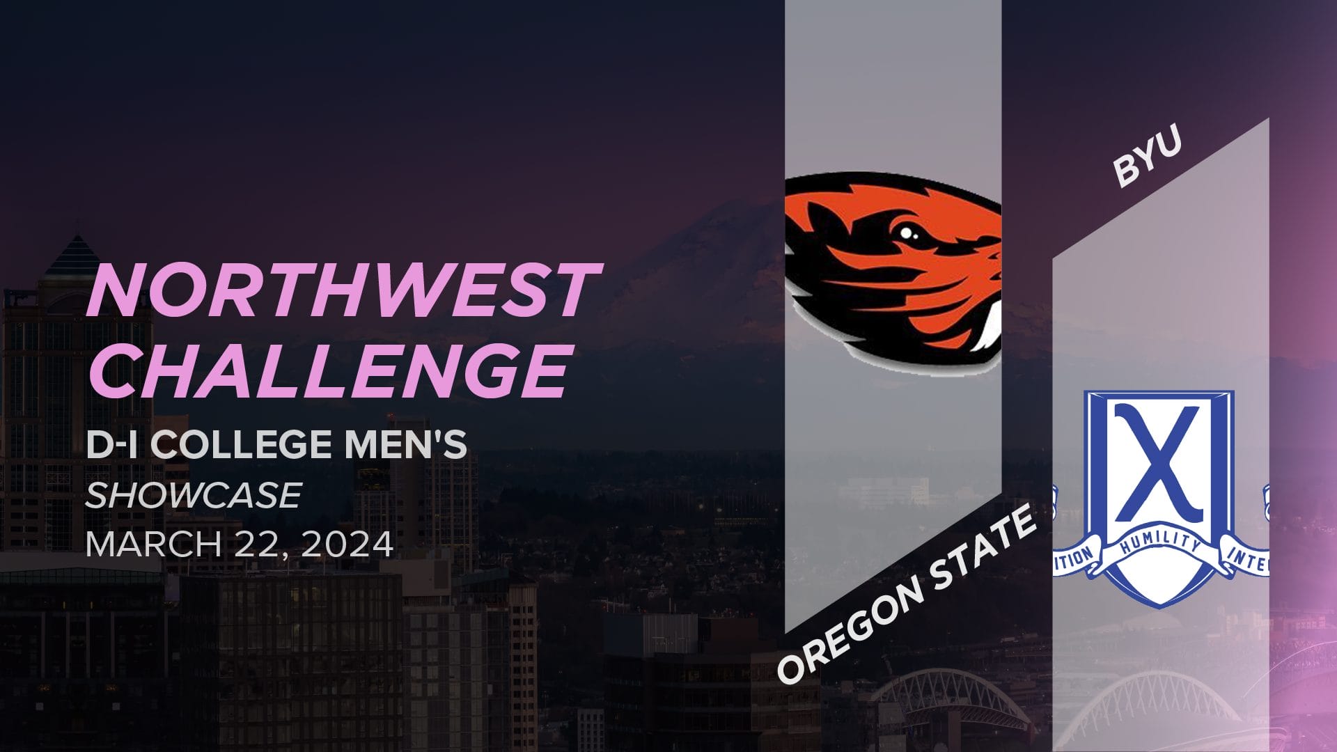 Oregon State vs. BYU (Men's Showcase) - 2024 Northwest Challenge (Men’s ...