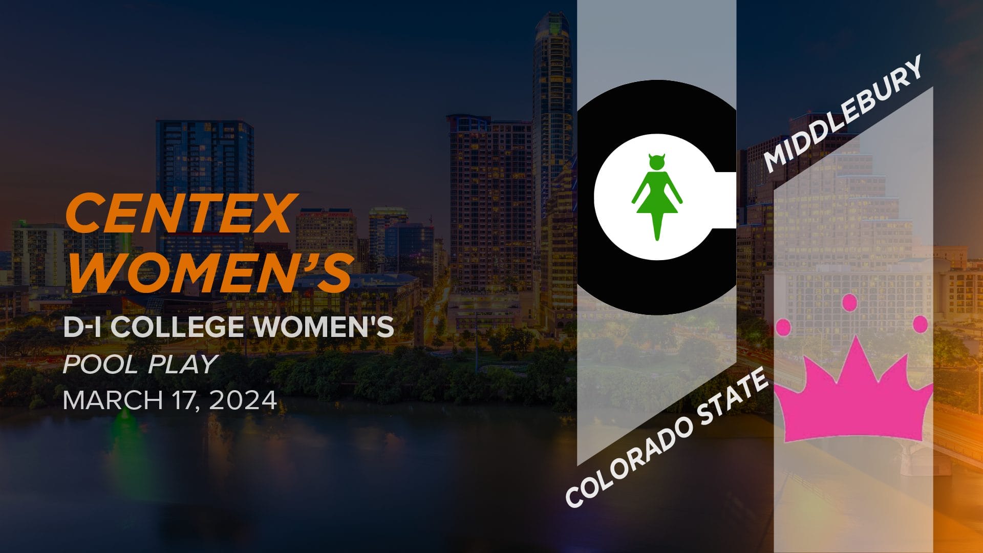 Colorado State vs. Middlebury (Women's Pool Play) - 2024 Women’s Centex ...
