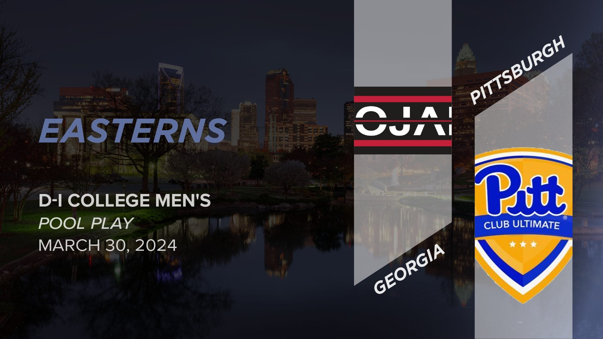 [Showcase] Georgia vs. Pittsburgh (Men's Pool Play) - 2024 Easterns (D ...