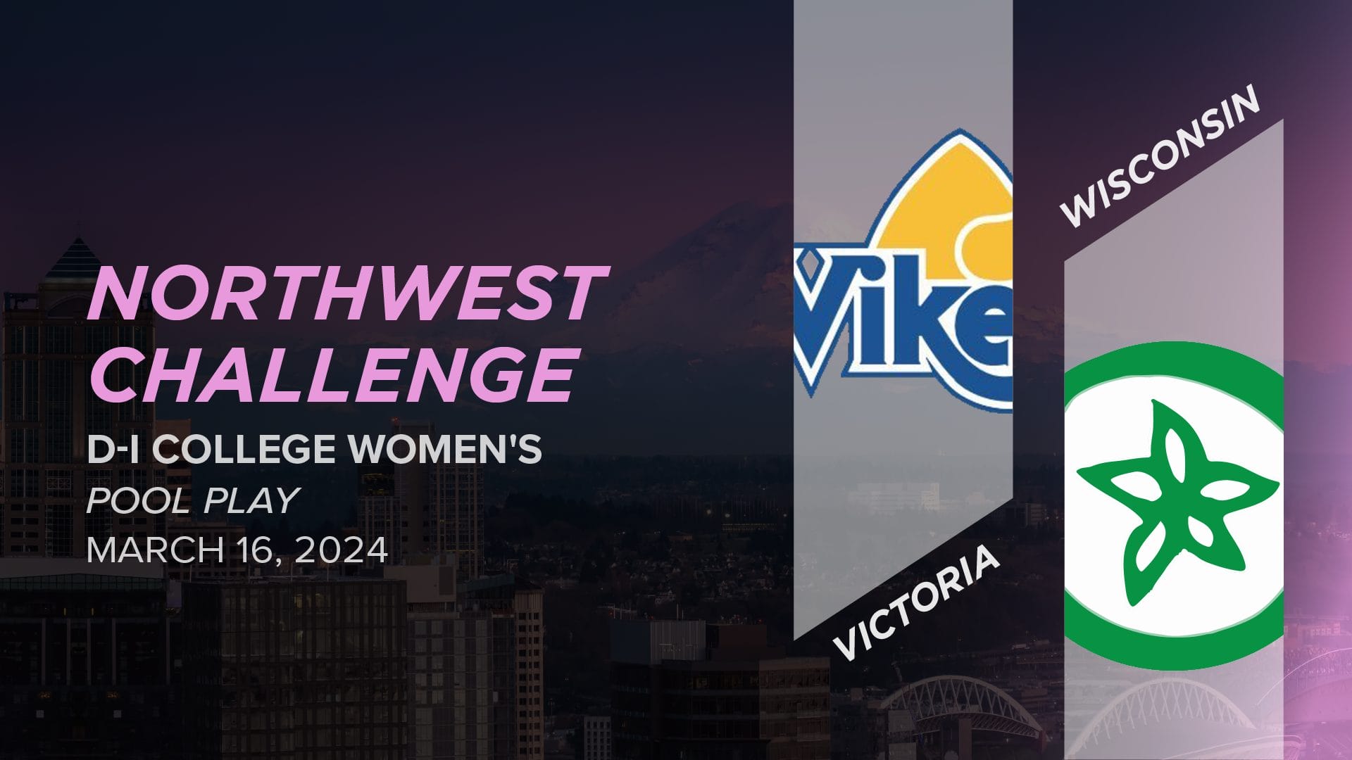 Victoria vs. Wisconsin (Women's Pool Play) - 2024 Northwest Challenge ...