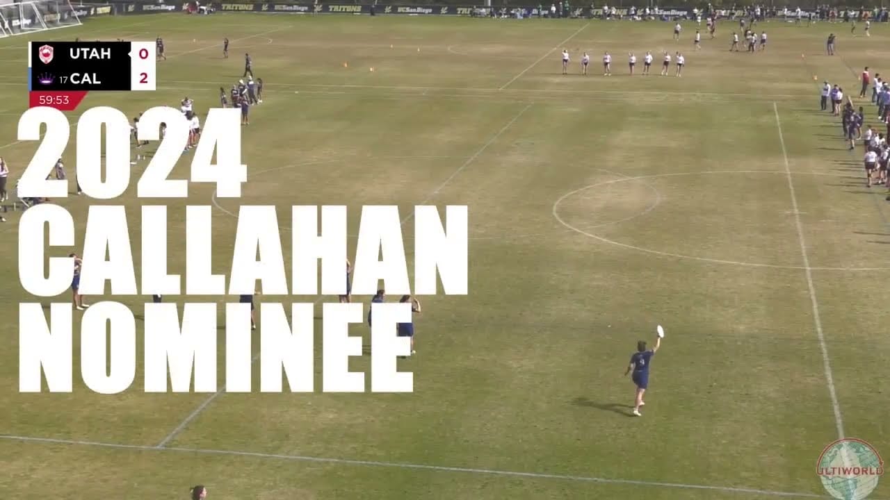 Cal's Betsy Siegal for Callahan 2024 - Livewire - Ultiworld