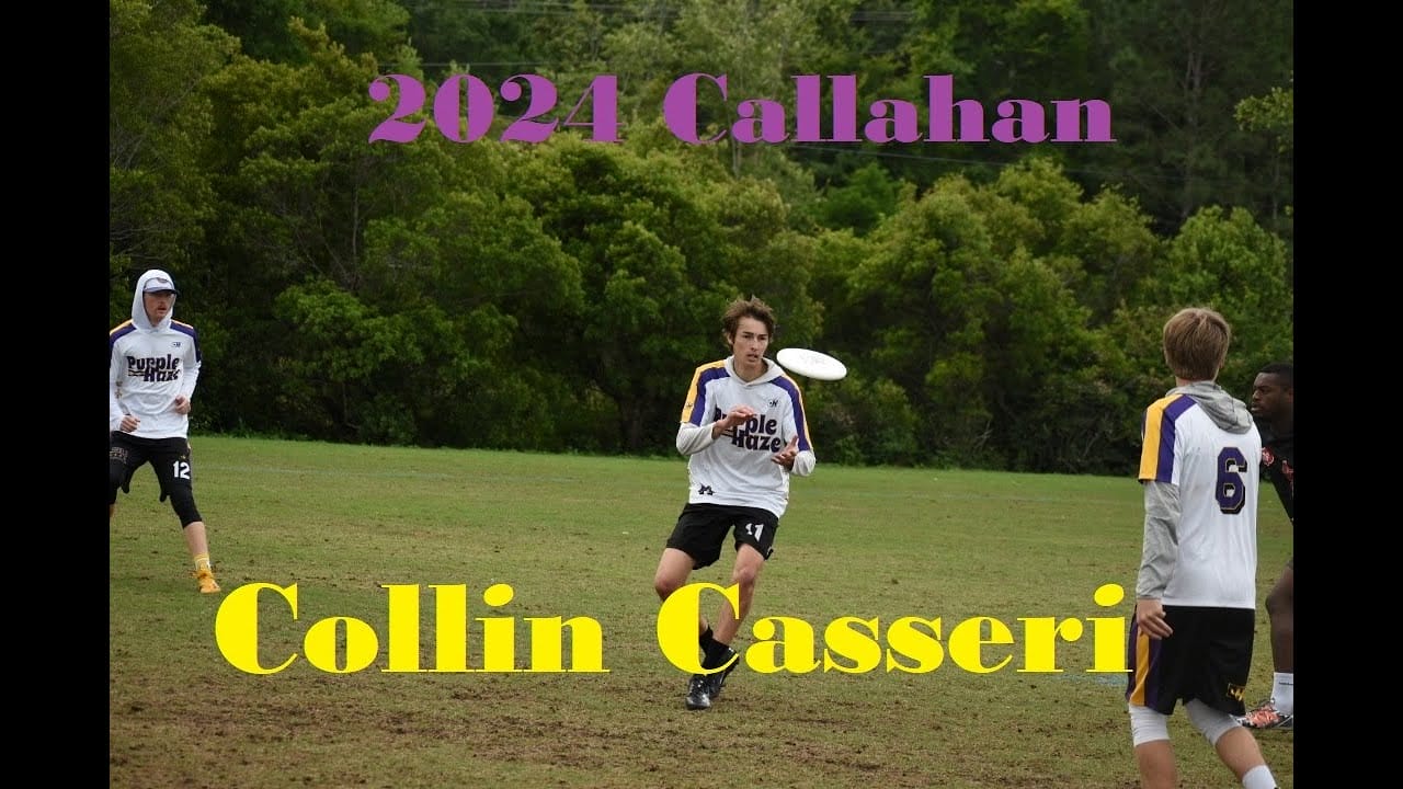 LSU's Collin Casseri for Callahan 2024 - Livewire - Ultiworld