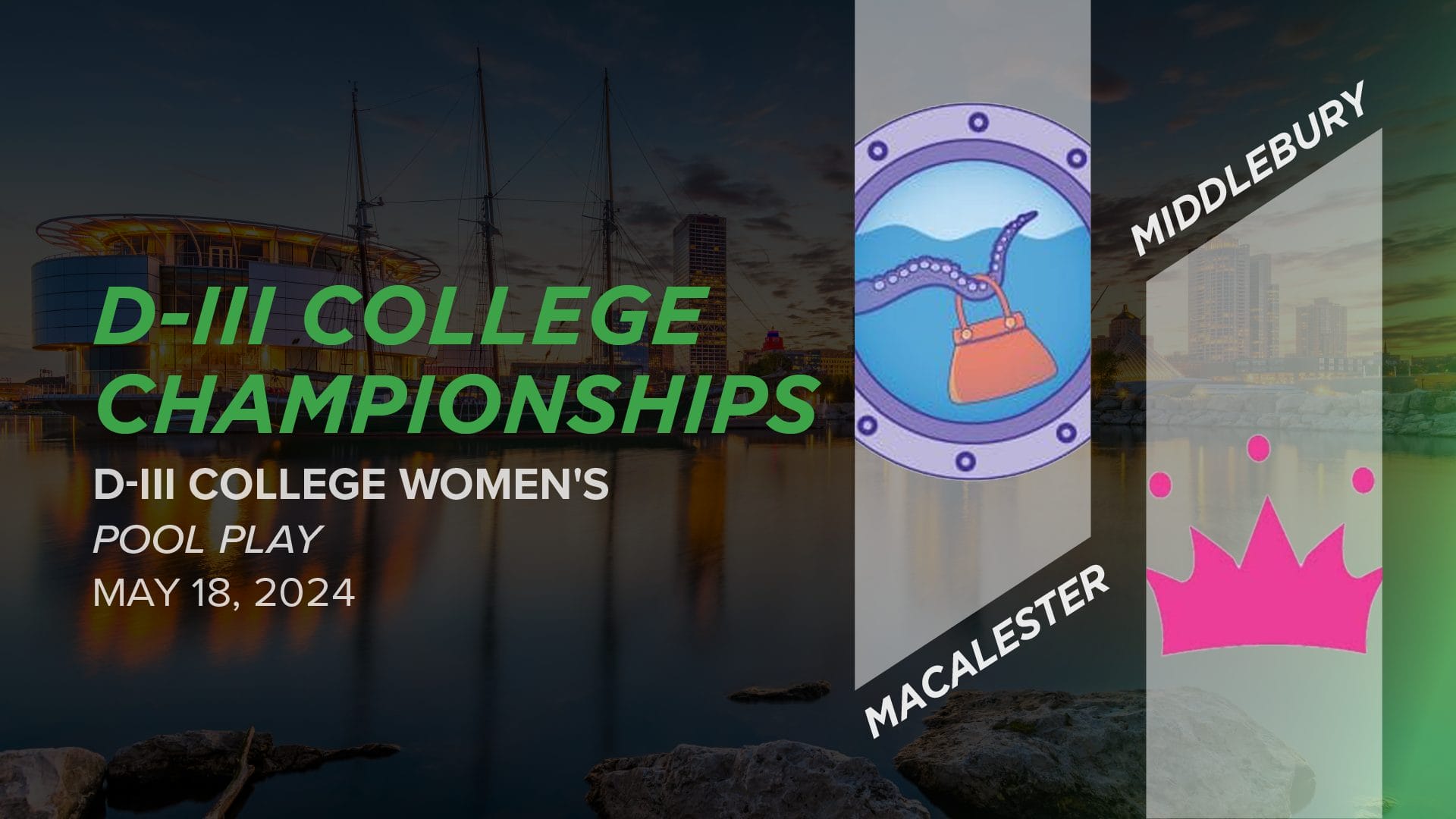 Showcase: Macalester vs. Middlebury (Women's Pool Play) - 2024 D-III ...