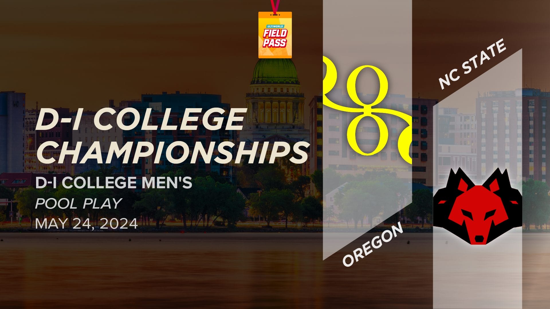 Oregon vs. NC State (Men's Pool Play) - 2024 D-I College Championships ...
