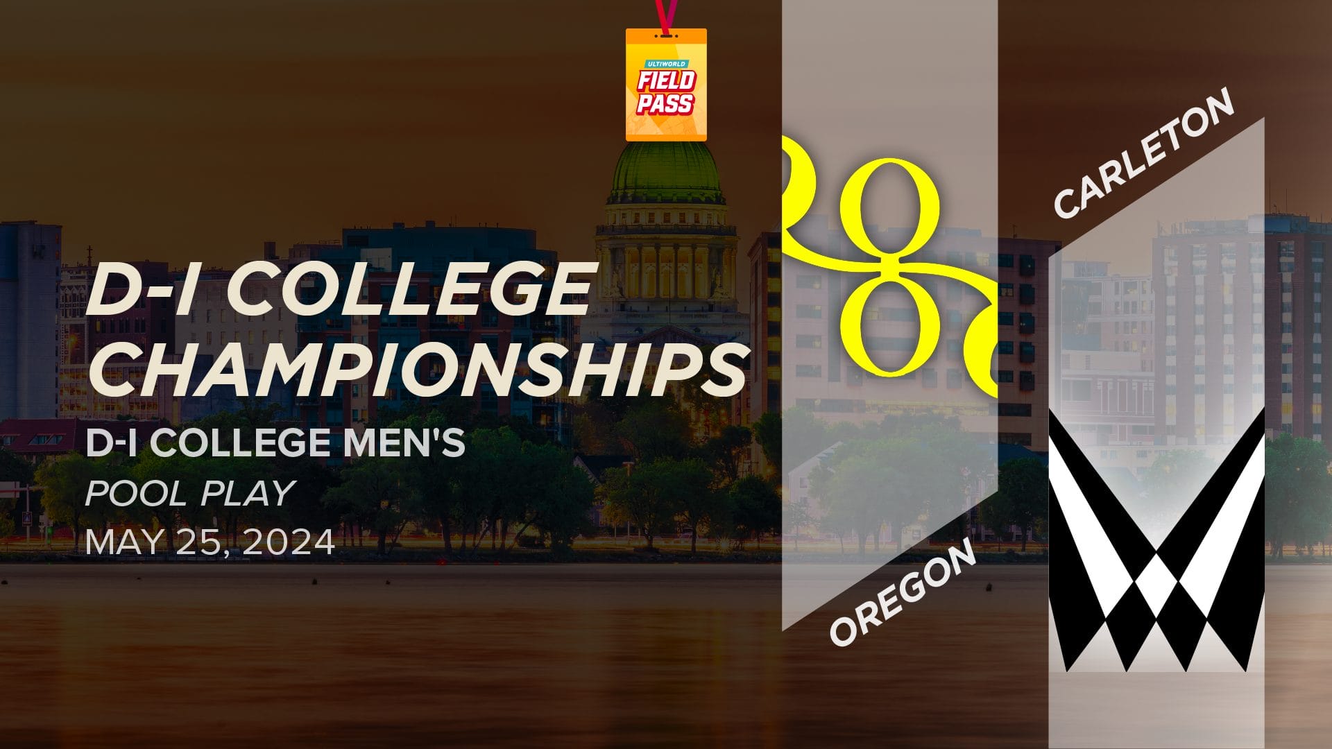 Oregon vs. Carleton (Men's Pool Play) - 2024 D-I College Championships ...