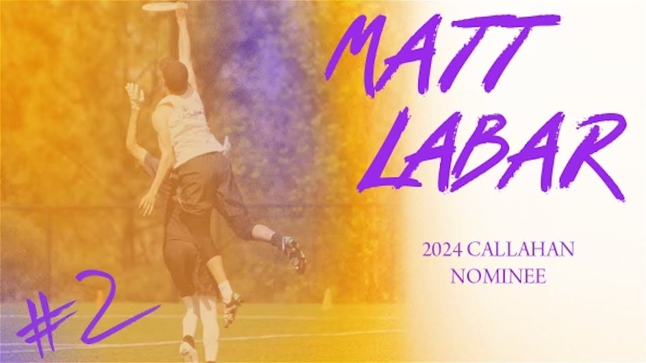 JMU's Matt LaBar for Callahan 2024 - Livewire - Ultiworld