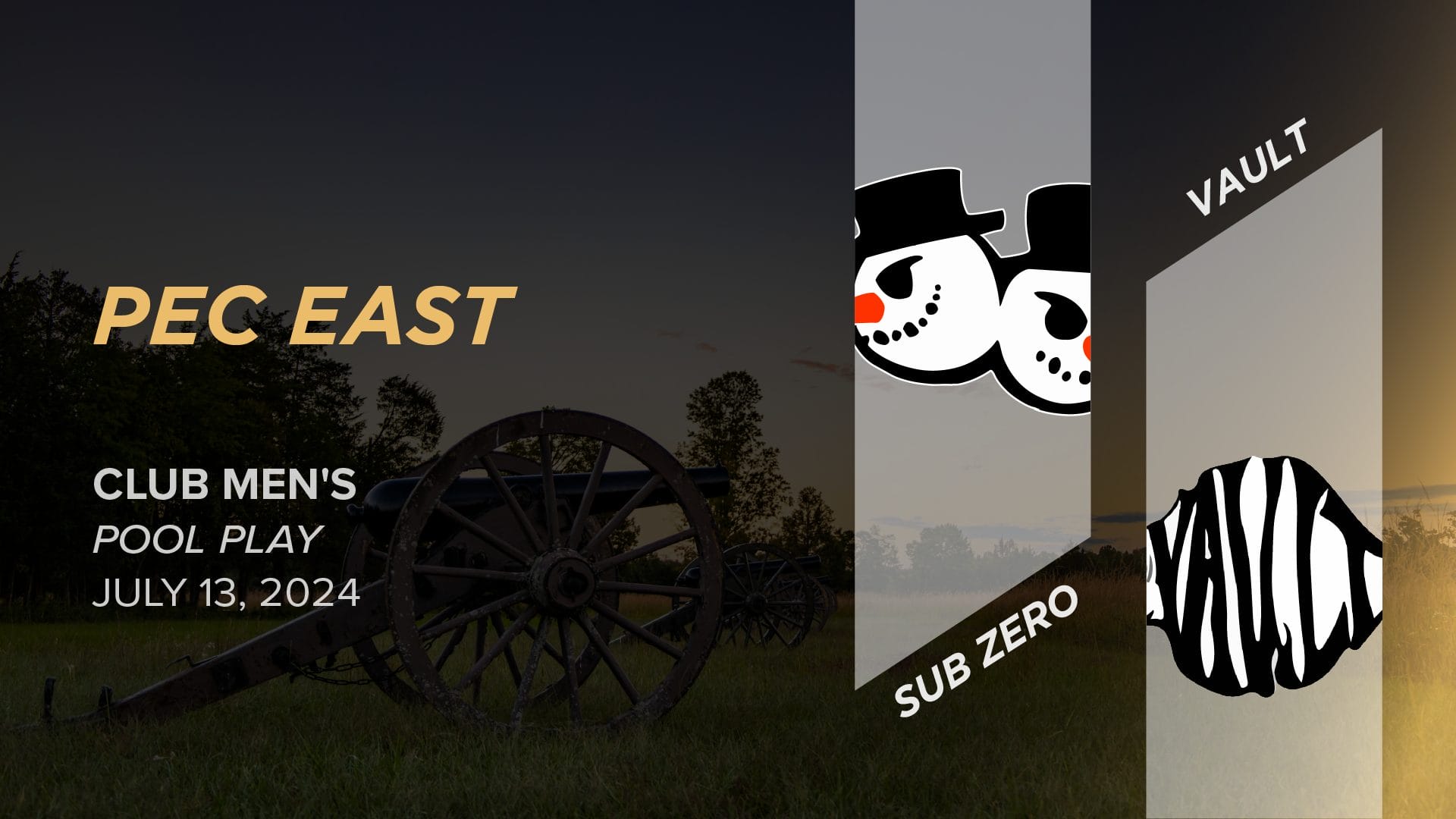 Sub Zero vs. Vault (Men's Pool Play) - 2024 Pro-Elite Challenge East ...