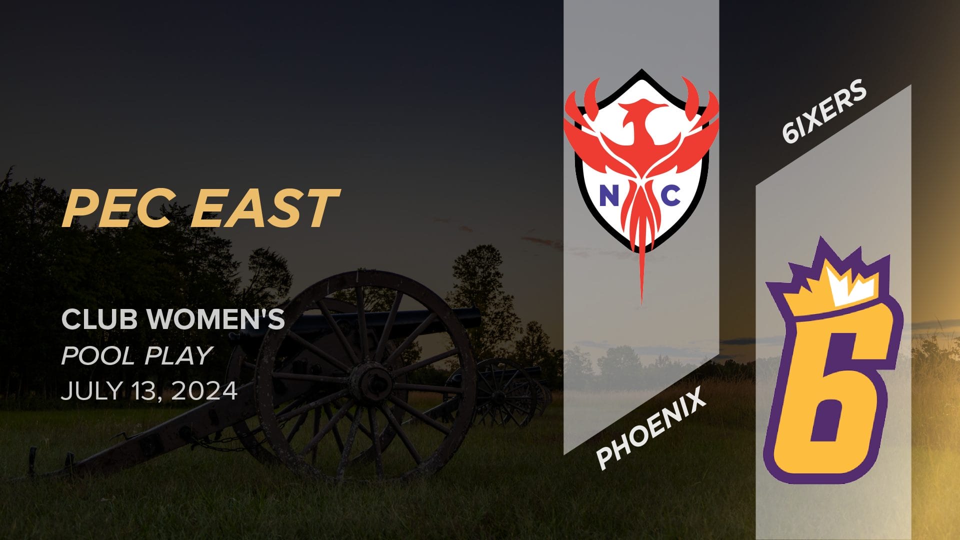Phoenix vs. 6ixers (Women's Pool Play) - 2024 Pro-Elite Challenge East ...