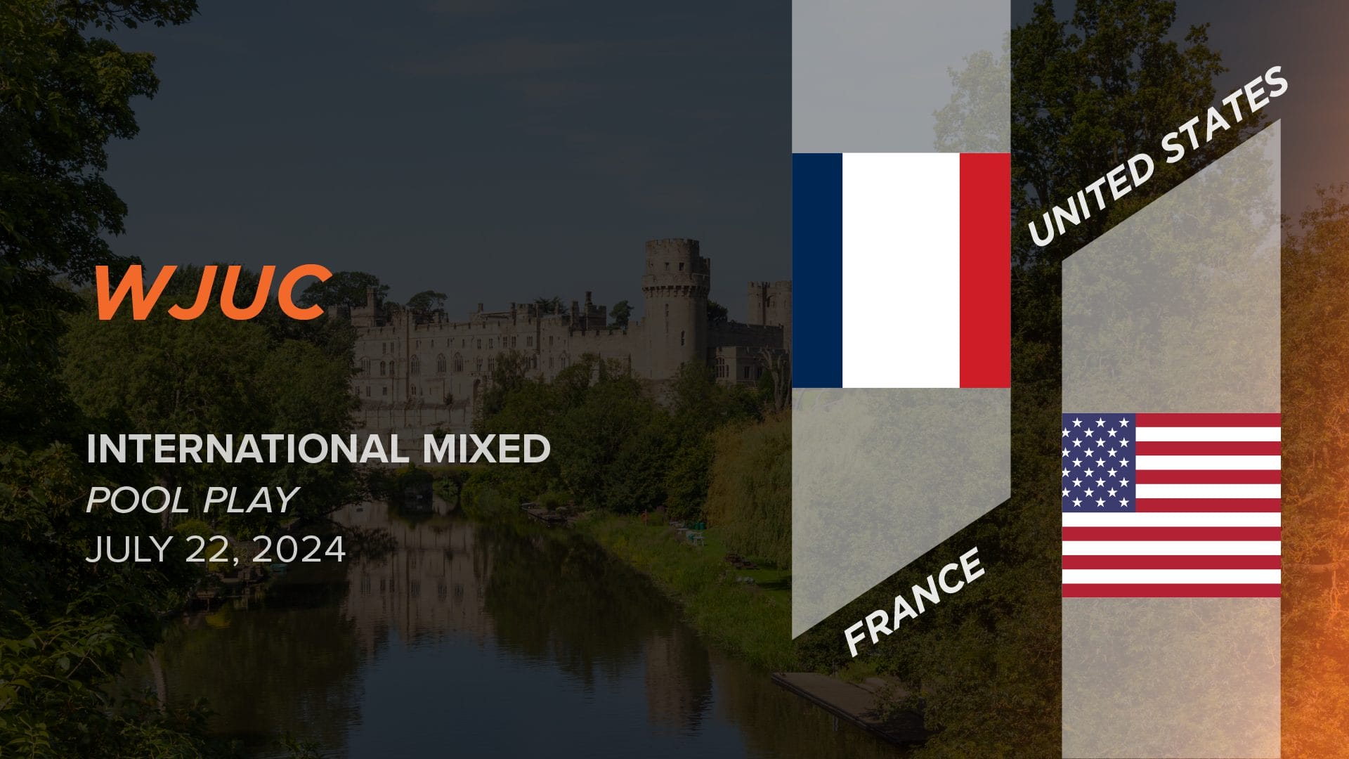 [Showcase] France vs. United States (Mixed Pool Play) - 2024 WFDF World ...