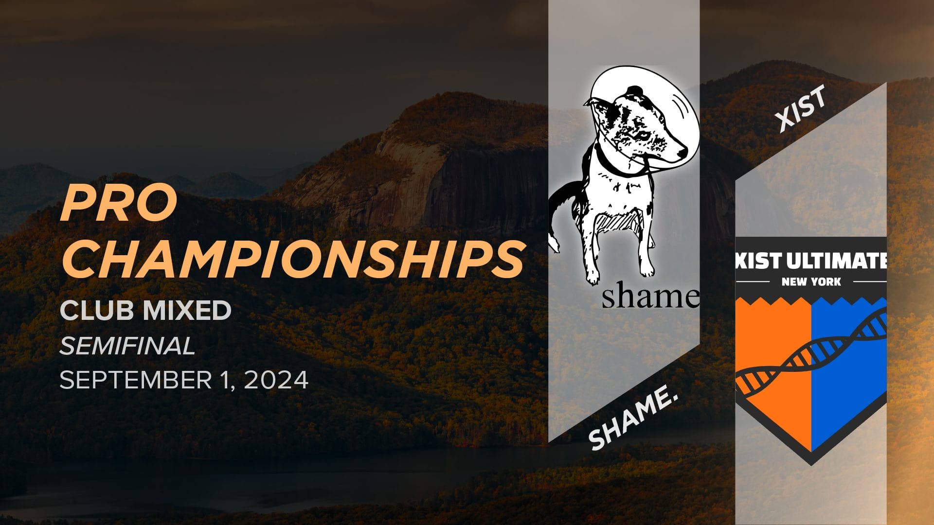 shame. vs. XIST (Mixed Semifinal) - 2024 Pro Championships (Mixed) - Ultiworld