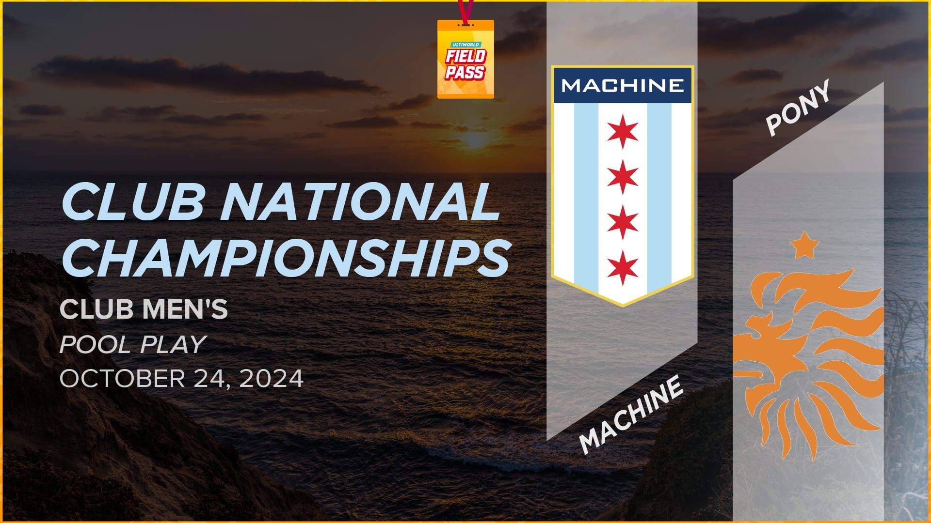 [All-Access] Machine vs. PoNY (Men's Pool Play) - 2024 Club National ...