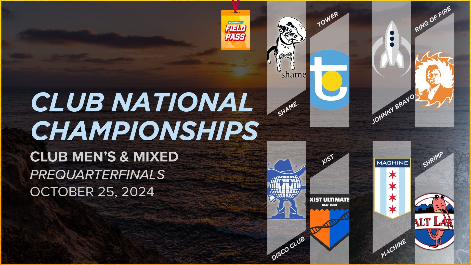 Field Pass: Prequarterfinals - 2024 Club National Championships - Ultiworld
