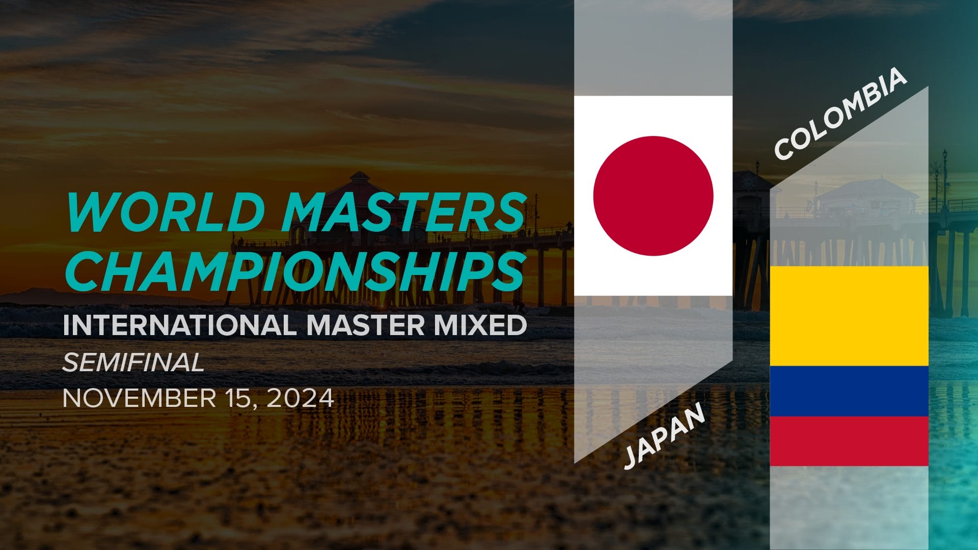 [All-Access] Japan vs Colombia (Master Mixed Semifinal) - 2024 World ...