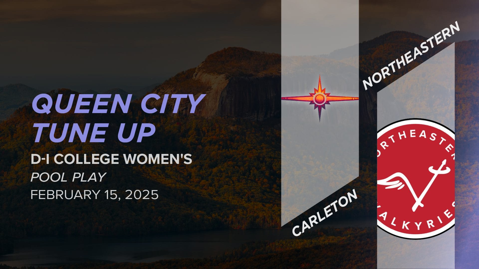 Carleton vs. Northeastern (Women's Pool Play) - 2025 Queen City Tune Up ...